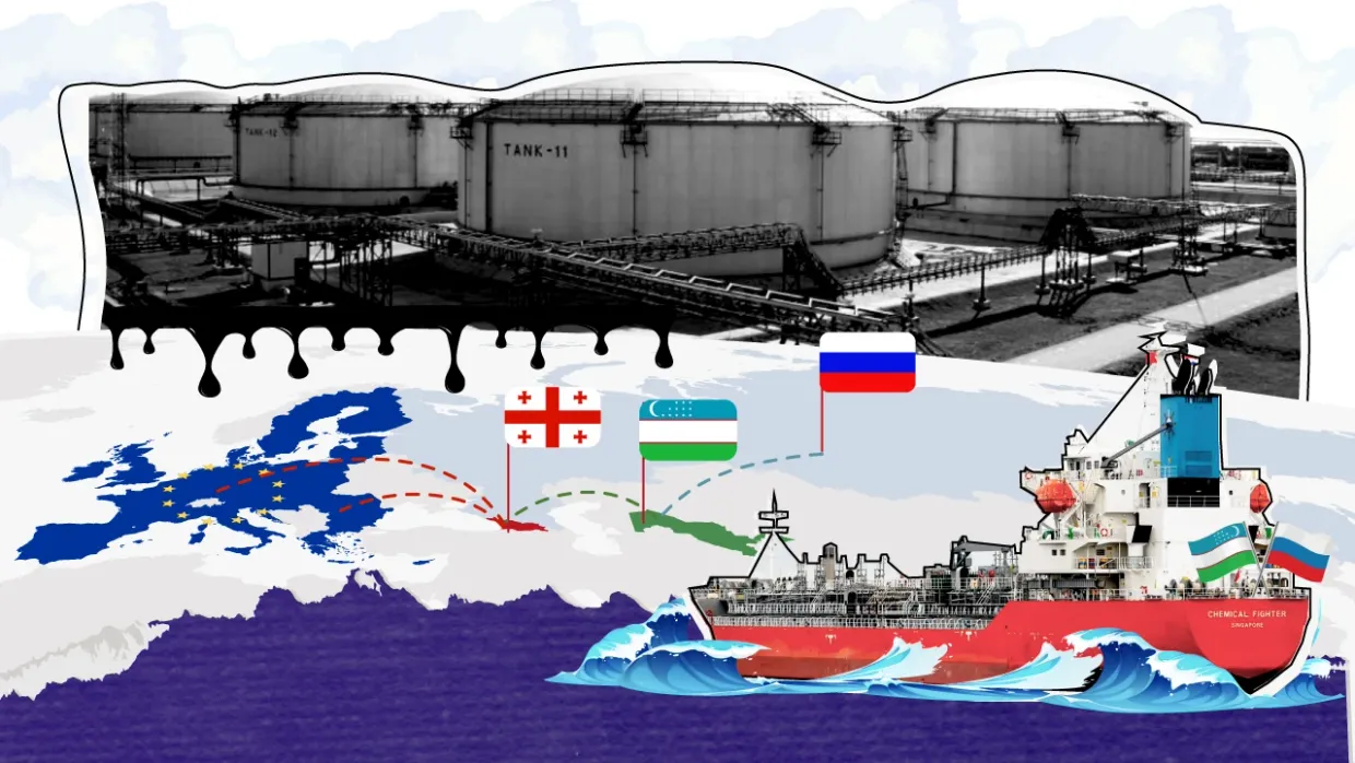 Ghost Cargo Traced: How Russian Oil Finds Its Way to Europe via Georgia