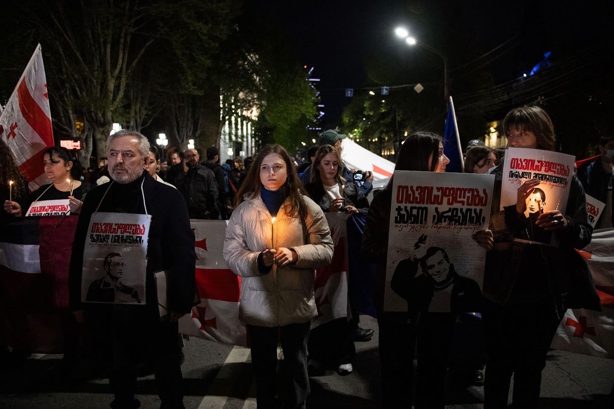Reports of arrests as Georgian protests continue amidst Easter celebrations